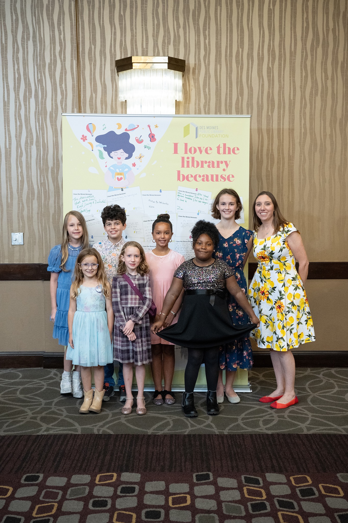 Iowa Author Awards Dinner Welcomes Kid Librarians as Special Guests ...